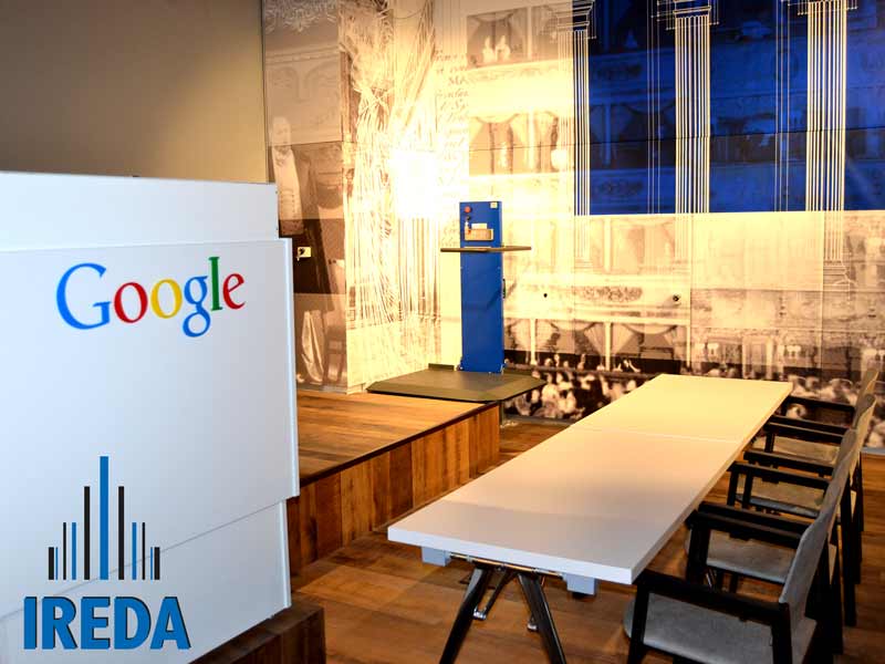 Installazione dell'elevatore Slim-Lift nella sede di Google