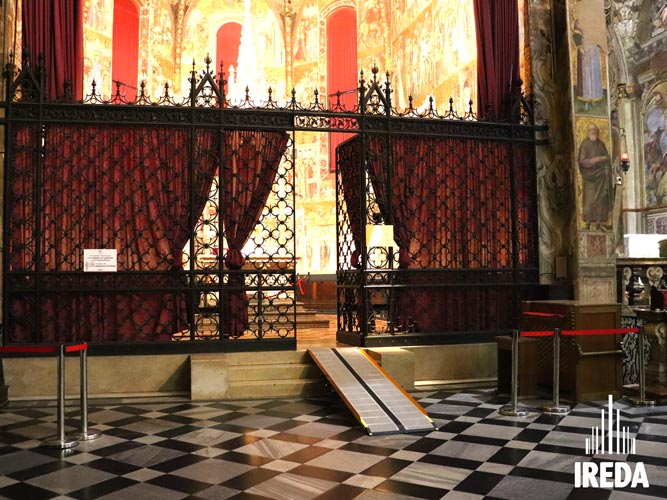 Rampe Disabili Rimovibili: il Mausoleo di Sant'Elena Roma