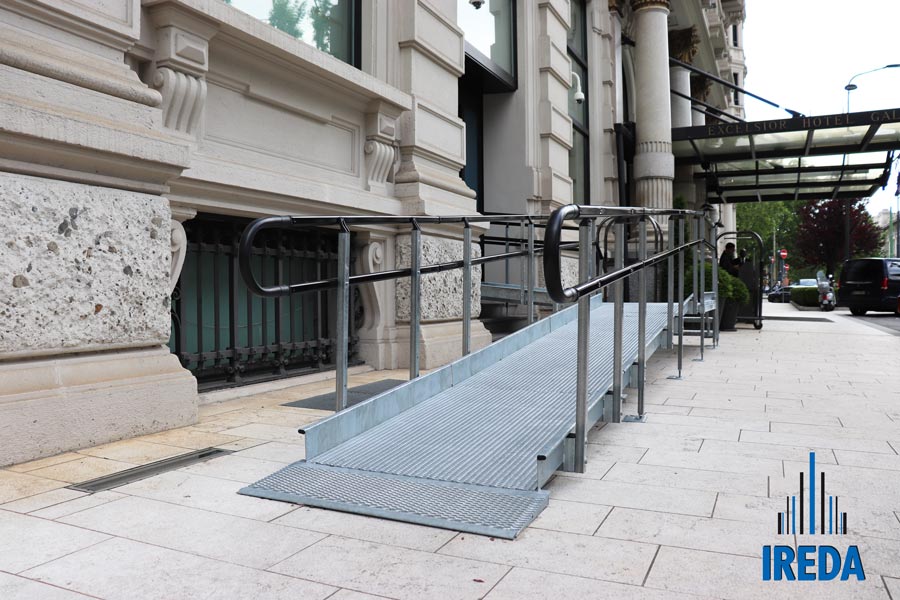 Rampe Modulari per Disabili Milano in Hotel di Lusso